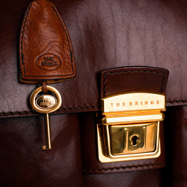 The Bridge Bags Leather Briefcase at Douglas Attire